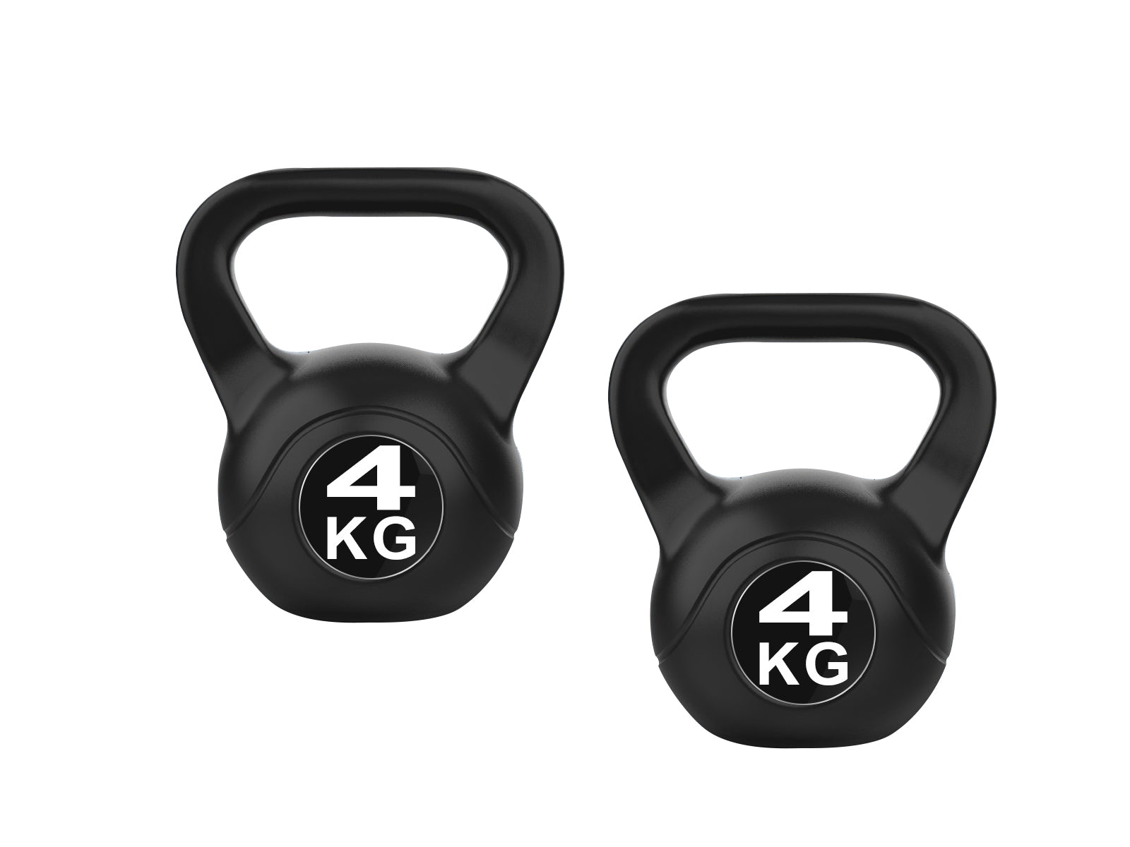 Cement Kettlebell 4KG x 2 - Weight Bench