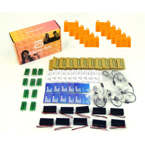 Microbit Bbc Microbit Starter Classroom Kits With 10 X Kittenbot Orange Silicone Sleeves Motion