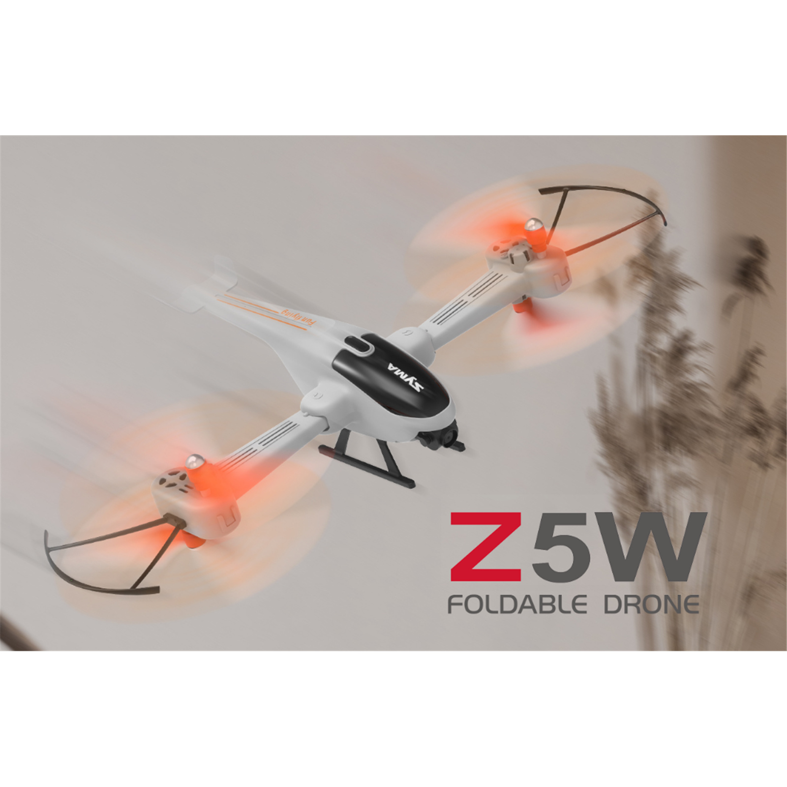 Syma Foldable Drone Z5w 6 Axis Gyroscope 2 4ghz 1080hd Camera App
